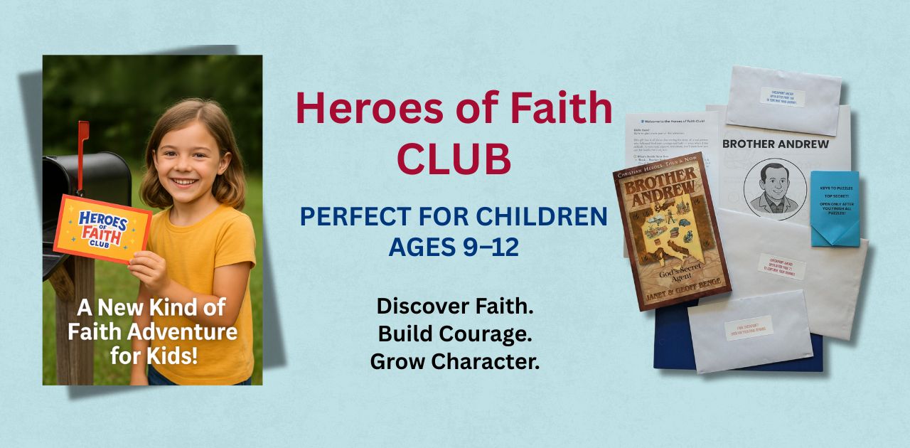 Heroes of Faith Club - Tools 4 Schools at Home